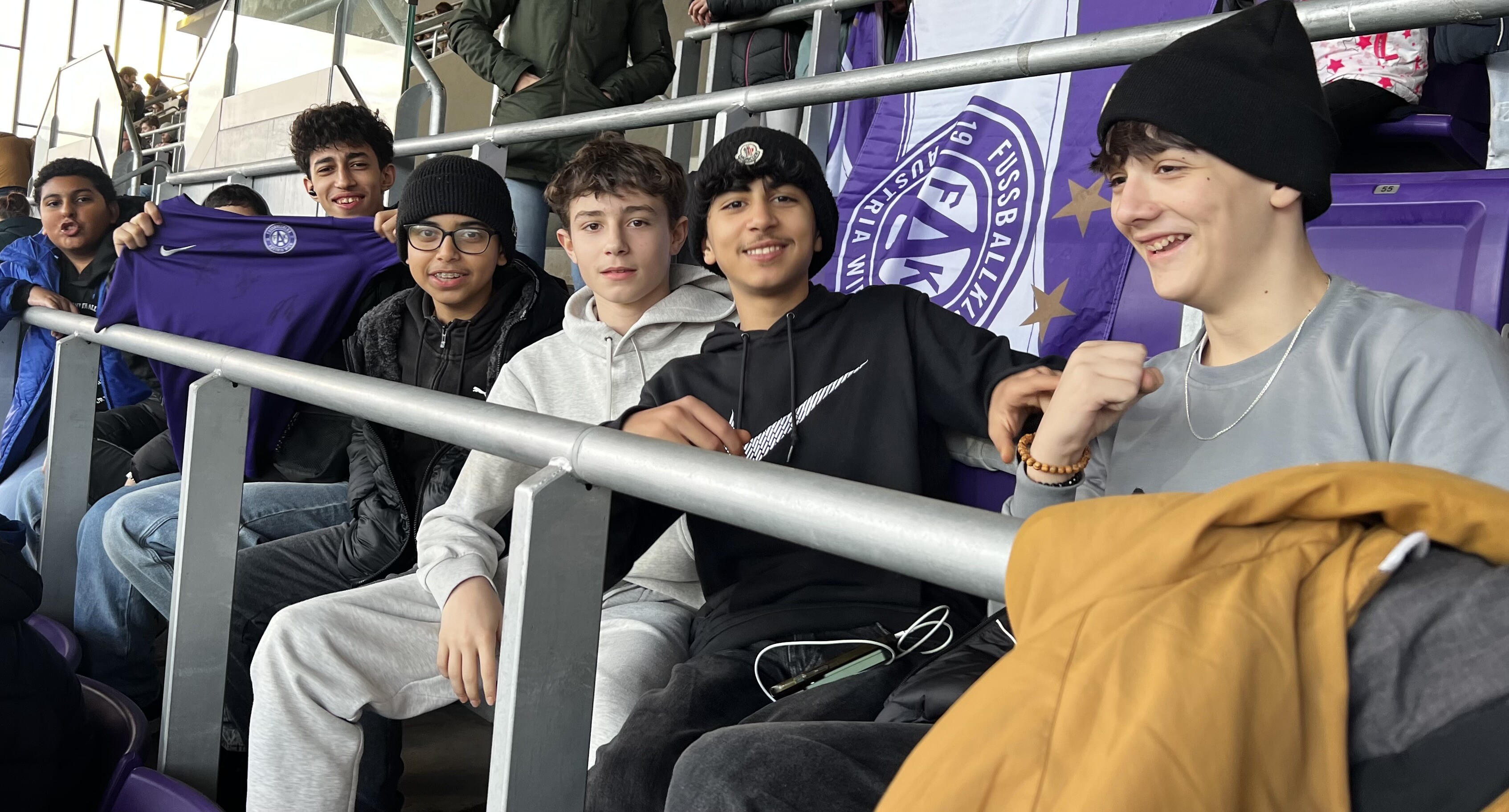 Besuch bei Austria Wien vs. Altach » Rainergymnasium